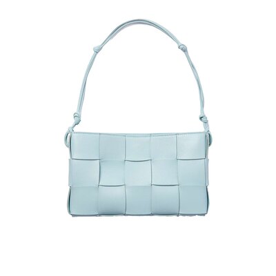 Bottega Veneta 迷你 Cassette Intrecciato 手提包 742654VCQC4