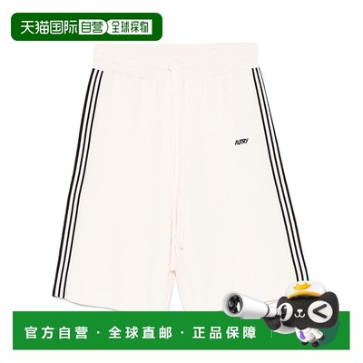 香港直邮AUTRY 男士短裤 SHPMC5WWWHITE AW2024 白色 松紧腰短裤