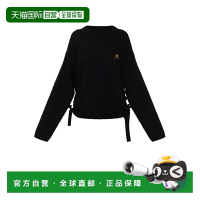 香港直邮GANNI 女士针织衫 A107007010957099 SS2026 黑色 Sweate