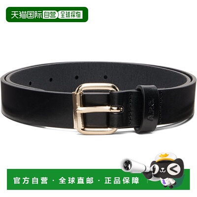 香港直邮A.P.C. 女士 黑色 La Ceinture 腰带 PXCCUF65221LzzBlac