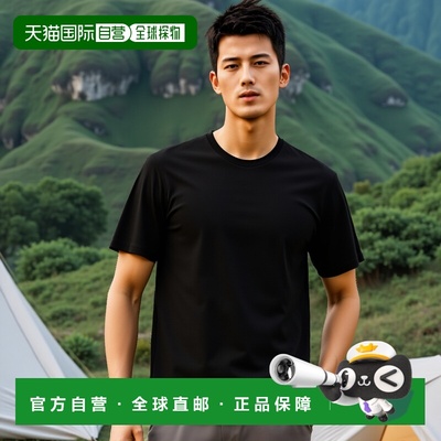 香港直邮HERNO 男士T恤 JG000174U9300 CO 黑色 圆领T恤