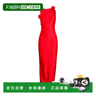 香港直邮Coperni 女士 长款连衣裙 red红色 舒适时尚