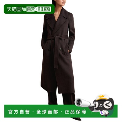 自营reissRene Rene米大衣-茄子 美国奥莱直发