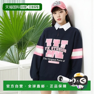 韩国直邮WAIKEI韩国小众设计师狗狗图案时尚日常T恤YK23SSTS10