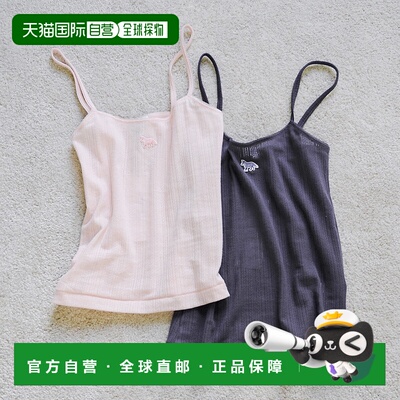 日本直邮MAISON KITSUNE 吊带背心 OW00608 KA0027 女款小狐狸贴