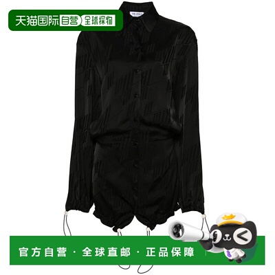 1h可退 香港直邮潮奢 The Attico 女士 长袖衬衫式连衣裙 242WCA2