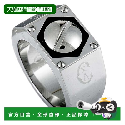 自营 Charriol Rotonde 不锈钢黑色环氧树脂带环 - 多 美国奥莱直