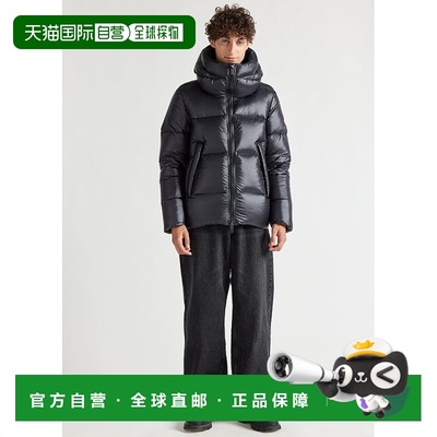 自营欧洲直邮Pyrenex 男士 Barry 黑色天然羽绒服
