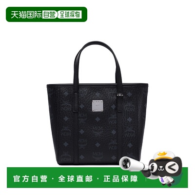 香港直邮MCM 女士手提包 MWPEAMT06BLACK SS2025 黑色 Handbags