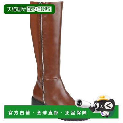 自营Journee Collection Morgaan Boots Women's Brown Comfort K