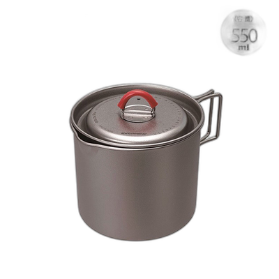 日本直邮EVERNEW 钛合金锅 Mug pot 500 ECA537 烹饪工具露营户外