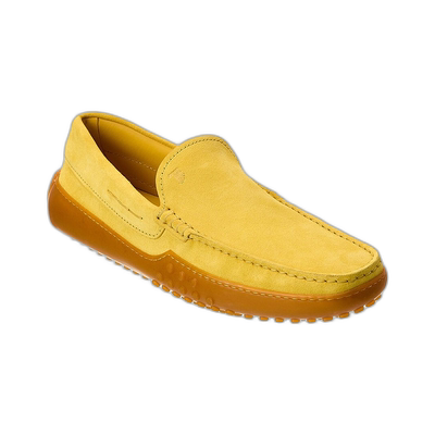 自营 TOD's Gommino 麂皮乐福鞋 - 黄色 美国奥莱直发豆豆鞋单鞋