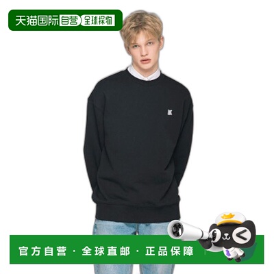 韩国直邮BARREL 男士卫衣1711125 UNISEX FLAG SWEATSHIRTS BLACK