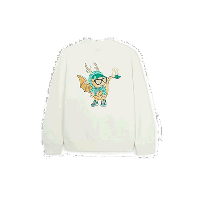 韩国直邮MLB 新款龙年限定卡通圆领卫衣同款3AMTQ0141女装运动