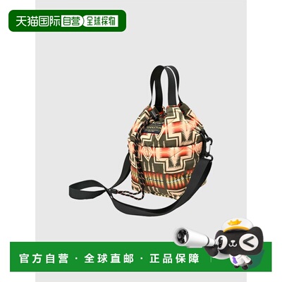 日本直邮KiU PENDLETON 迷你单肩包带衬垫口袋Harding 图案K481抽