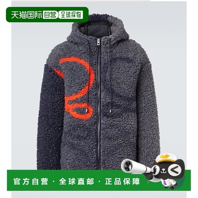 1h可退 香港直邮LOEWE 罗意威 男士 Anagram 抓绒提花夹克外套