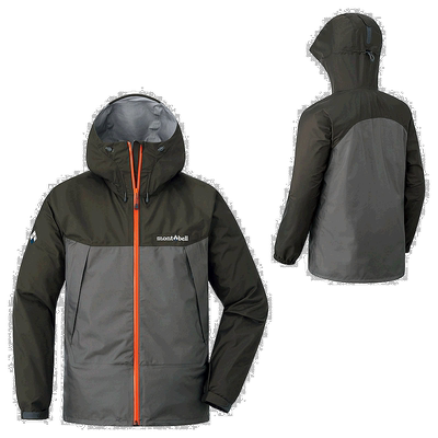 日潮跑腿montbell蒙贝欧男款Thunder pass雷行者防风防水冲锋衣