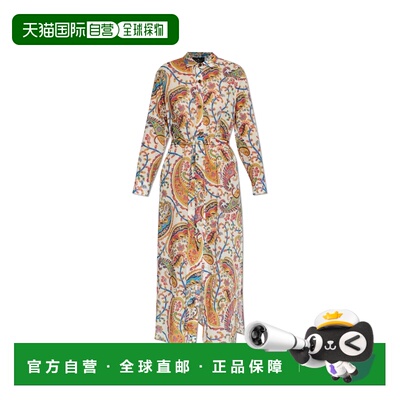 香港直邮ETRO 女士连衣裙 WRPA0002AKF39X0801 SS2026 花色 White
