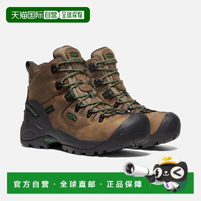 日本直邮KEEN KEEN 男士匹兹堡能量六防水碳纤维趾工作靴鞋 10268