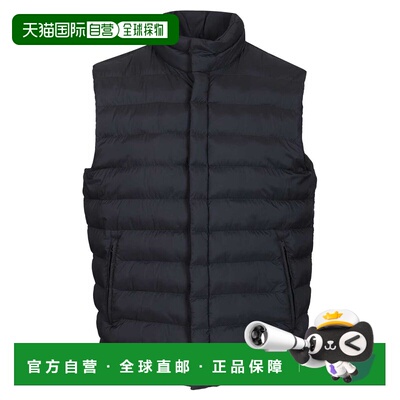 香港直邮HERNO 男士马甲 PC0007ULE12456Z9250 SS2026 黑色