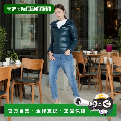 1h可退 香港直邮mont-bell 女士羽绒服 1101709BGN CO 蓝色 Alpin