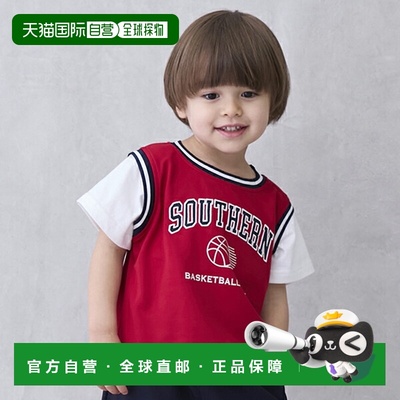 日本直邮Petit Main Uniform Docking 短袖T恤