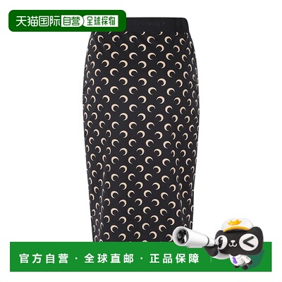 1h可退 香港直邮Marine Serre 印花半身裙 WSK123ACJER0001包臀裙