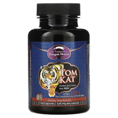 香港直邮Dragon Herbs ( Ron Teeguarden ),Tom Kat，男士优效增2