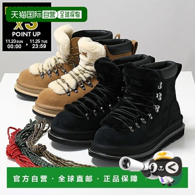 日本直邮UGG x sacai 联名短靴 Hiker1178390女士Vibram 鞋底绒面