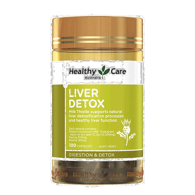 澳大利亚直邮Healthy Care澳世康澳洲奶蓟草胶囊熬夜加班100粒