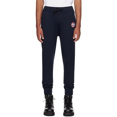 潮奢 Canada Goose 加拿大鹅 男士 海军蓝 Huron 运动鞋 7402M