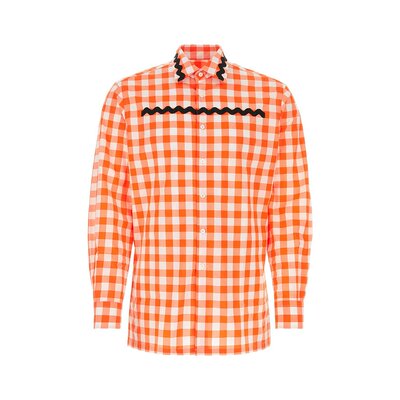 PRADA 男士衬衫 UCN493S23112OBF03DS SS2023 花色