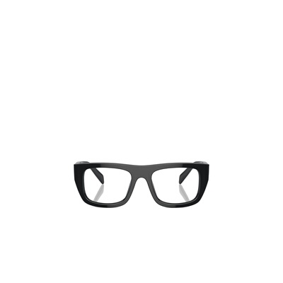 PRADA 女士太阳镜 PRA17V16K1O1 AW2024 黑色 徽标平光镜