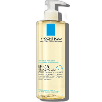 香港直邮La Roche Posay 理肤泉AP+莹润修护沐浴油 400ml正品