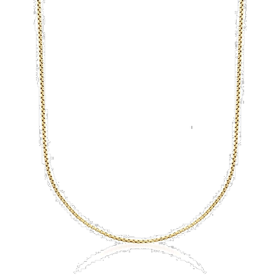 自营Ross-Simons 1.7 毫米 14 节黄金圆形盒形链项链 - 16 英寸