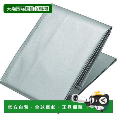 【日本直邮】TRUSCO UV膜 銀色 工地 倉庫覆蓋 5.29×5.31m