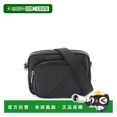 香港直邮FENDI 男士斜挎包 7VA607APDOF0GXN CO 黑色手提包单肩包