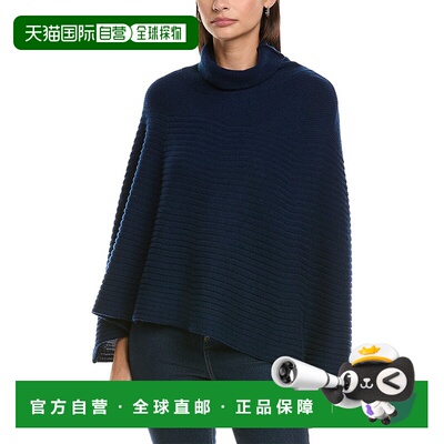 自营forteforteForte Cashmere Circular Rib Cashmere & Wool-Bl