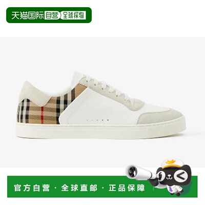 1h可退 香港直邮BURBERRY 男士休闲鞋 8069089 AW2026 白色 