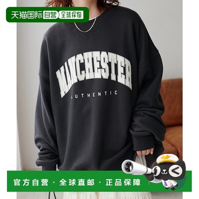 1h可退 日本直邮Discoat 男女同款 加厚 collegiate logo oversiz