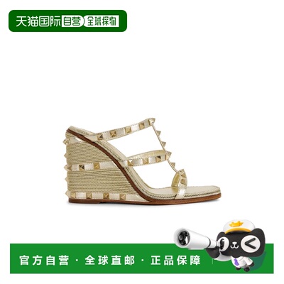 1h可退 香港直邮潮奢 valentino 华伦天奴 女士 Espadrilla 铆钉