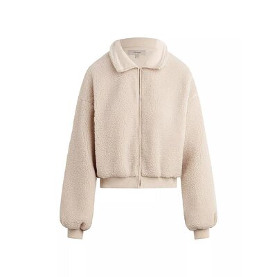 美国直邮Hudson Jeans|仿羊毛拉链夹克