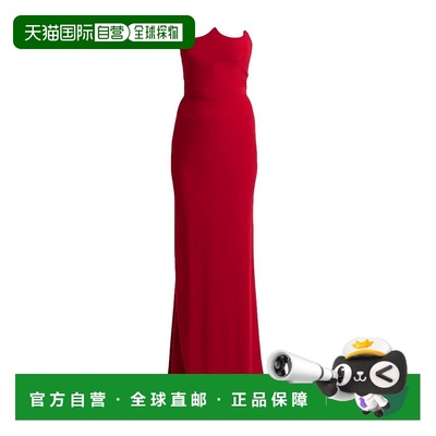 1h可退 香港直邮mcqueen 麦昆 女士 高雅连衣裙 red红色 舒适时尚