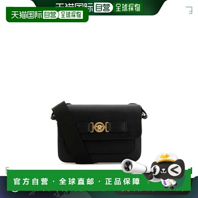 香港直邮VERSACE 女士斜挎包 10160591A105441B00V CO 黑色 徽标