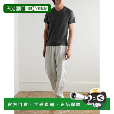 1h可退 香港直邮Lululemon 男士 2.5 金属色开叉高科技弹性针织T