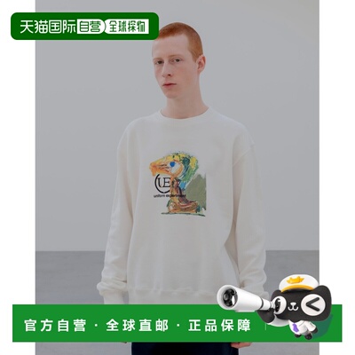 日本直邮uniform experiment 男女同款 印花纯棉卫衣 UE252029