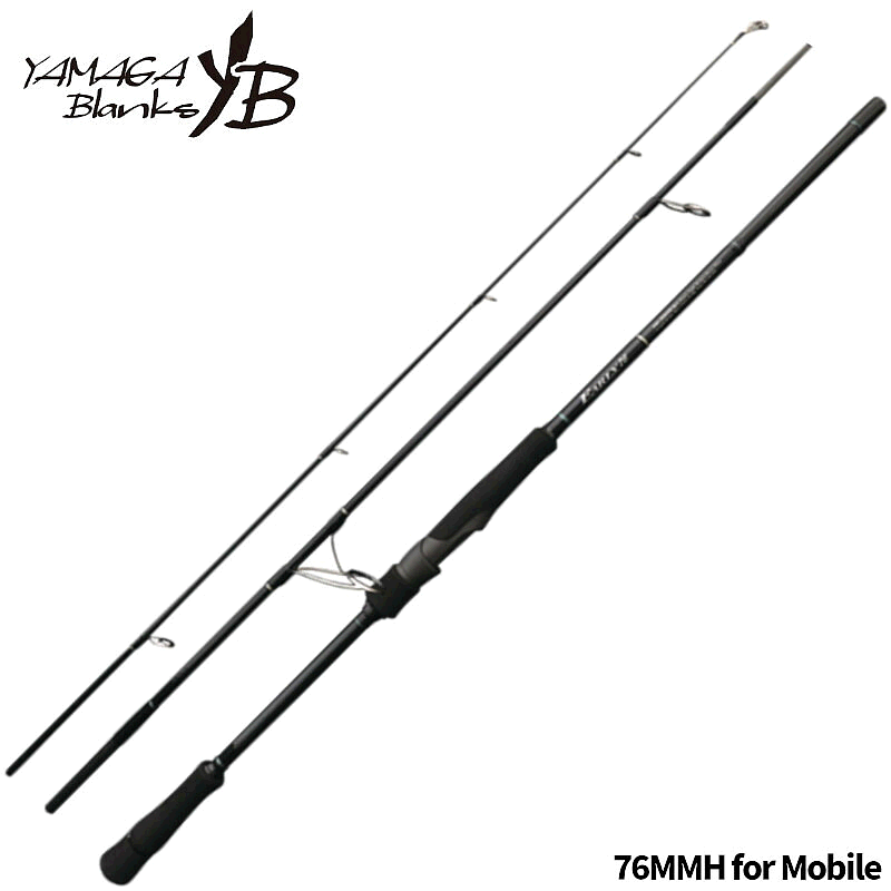 日本直邮Yamaga Blanks 早期 76MMH 移动用鲈鱼竿