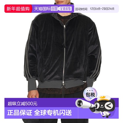 1h可退 香港直邮潮奢 Adidas 男士 Adi006 拉链夹克 KC0317