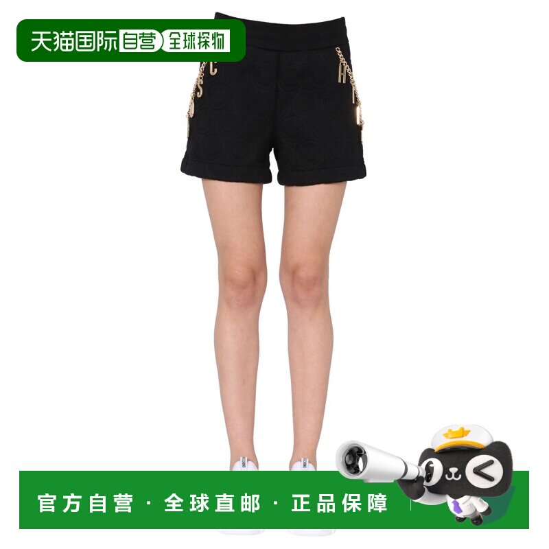 香港直邮MOSCHINO 女士休闲裤 030505270555 SS2021 花色 MOSCHIN