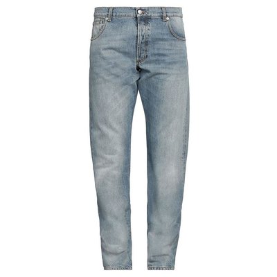 美国直邮AlexanderMcQueen男装休闲裤3035纯色高腰牛仔裤多口袋